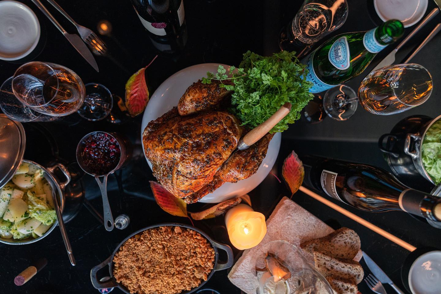 Two Chefs Roasted Turkey Dinner! | Foodini