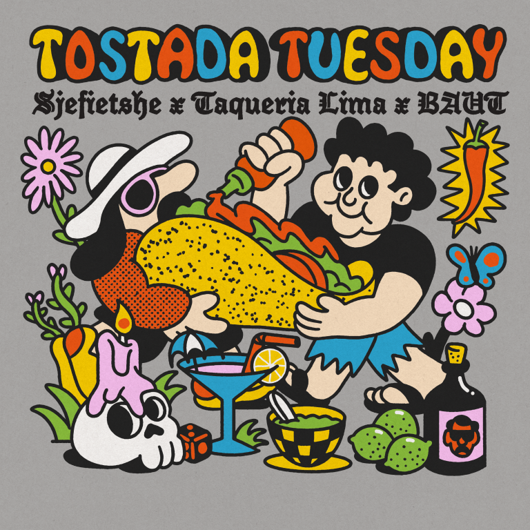 Carré Terras op de Amstel: BAUT x Taqueria Lima x Sjefietshe!